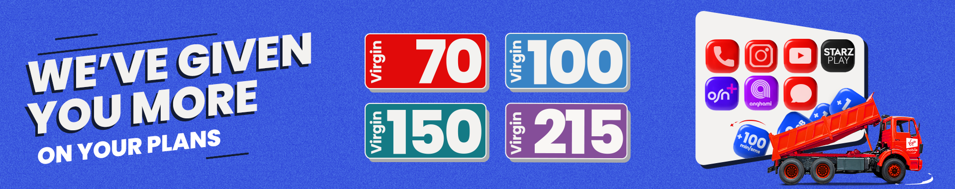 Only you know what’s best for you, that’s why at Virgin Mobile ...