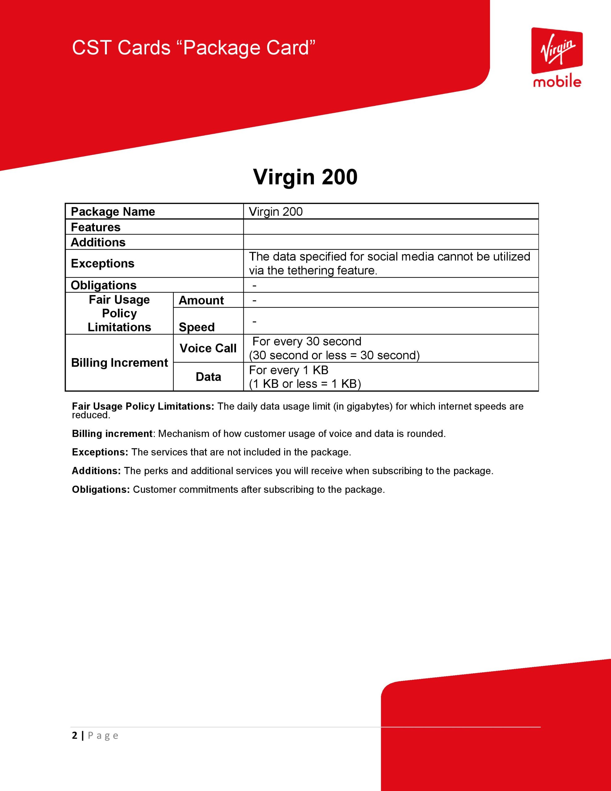 Virgin Plan 200 – Virgin Mobile KSA